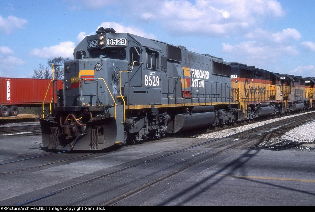 CSX 8529, 6227, and 6177